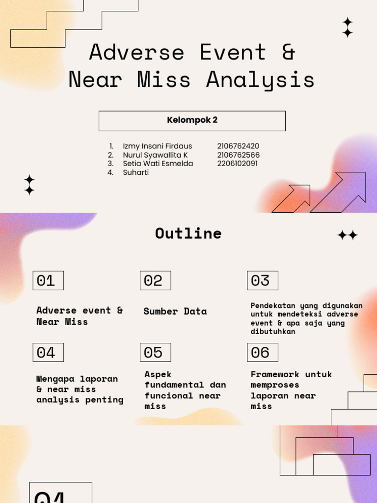 Analisis Near Miss dan Kejadian Adverse | PDF