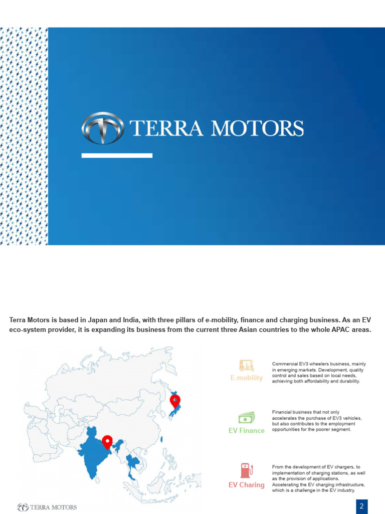 Terra Motors: Leading E-Mobility in Asia | PDF | Electric Vehicle | Car