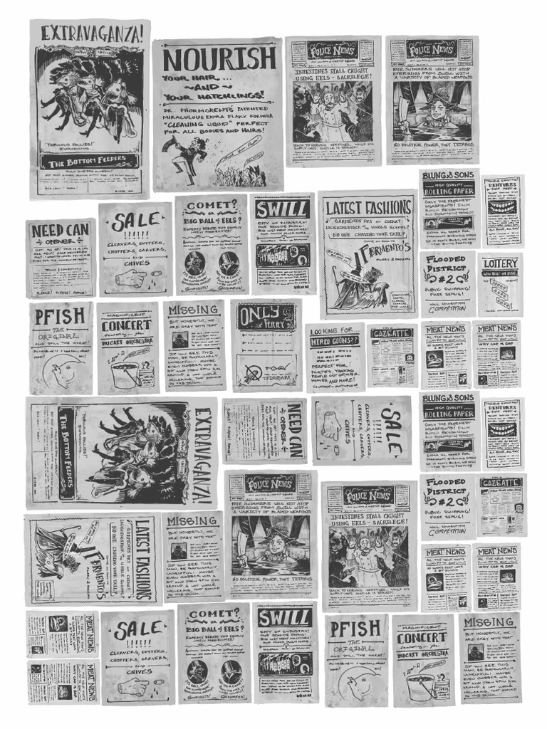 Swill Poster Sheet | PDF