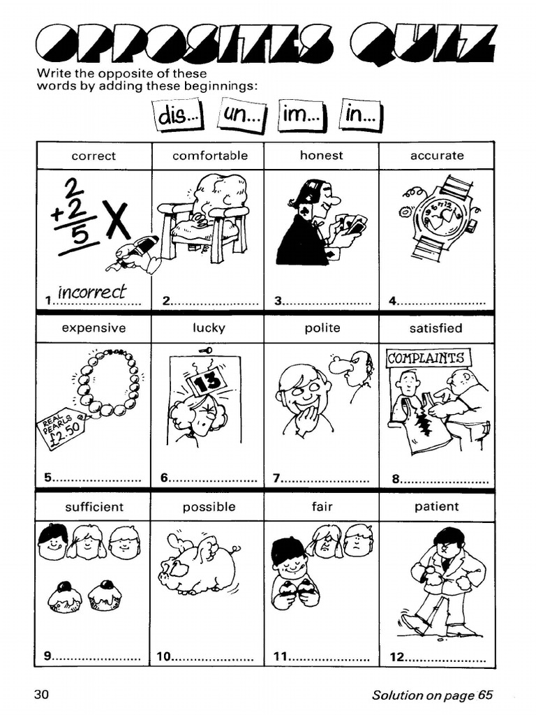 Adv2 U05 Prefixes | PDF