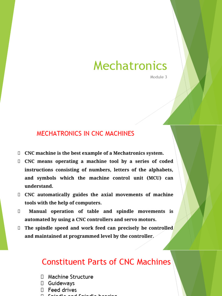 Mechatronics Module 3 | PDF | Bearing (Mechanical) | Electrical Network Mechatronics Module 3 | PDF | Bearing (Mechanical) | Electrical Network