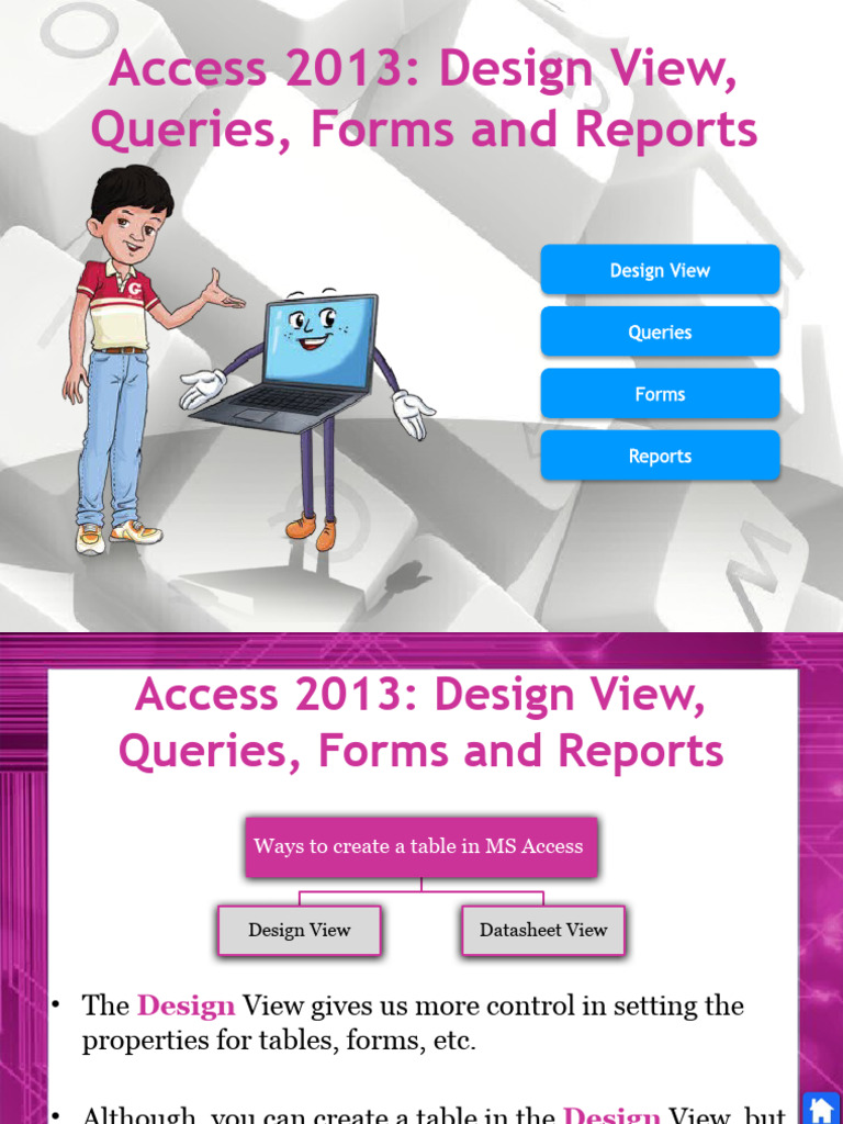 SummarySlideshow Chapter2 | PDF | Table (Database) | Databases