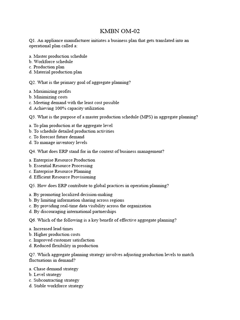 KMBN Om-02 | PDF | Lean Manufacturing | Waste