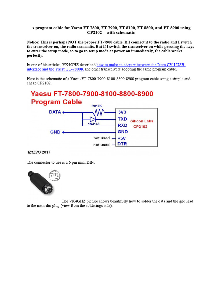 Rado Programming Cables | Download Free PDF | Electrical Connector | Electronics