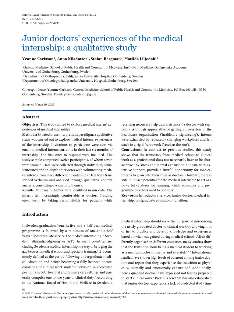 Ijme 13 66 | PDF | Internship | Job Hunting