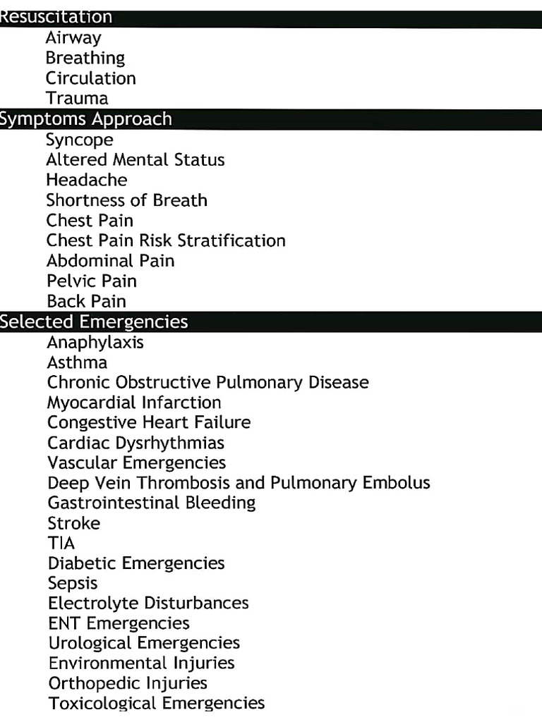 Medical Emergencies 2 | PDF
