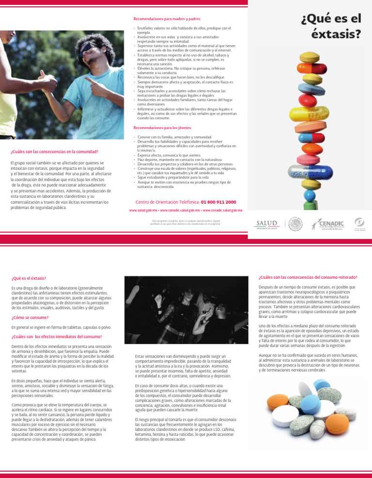 08) Que Es El Extasis | PDF | Mdma | Ansiedad