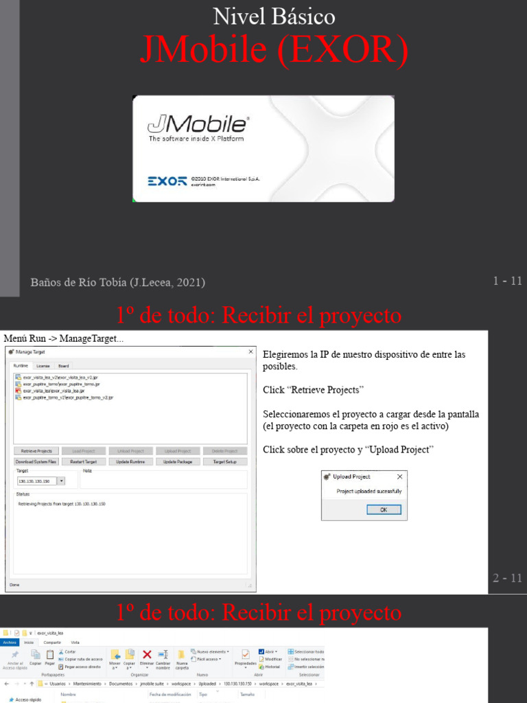 Presentación ExOR Básico | Descargar gratis PDF | Informática | Software