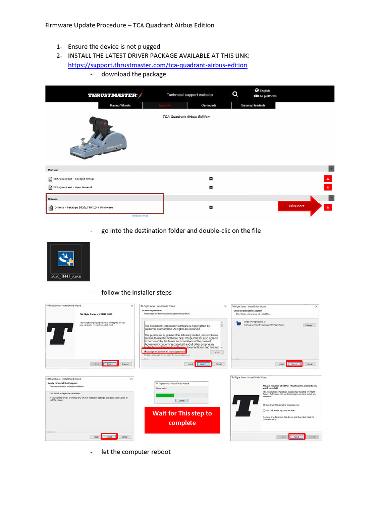 TCA-Quadrant Firmware Update Procedure | PDF