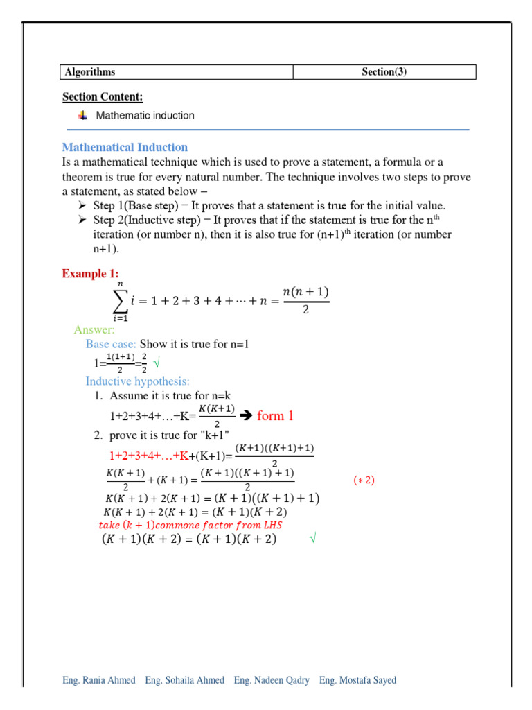 3 Algorithms-Section3 | PDF | Syntax (Logic) | Metalogic
