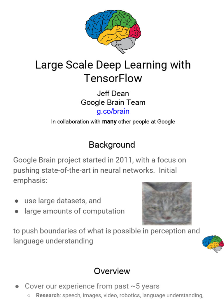 Large Scale Deep Learning With TensorFlow (PDFDrive) | PDF | Deep Learning | Machine Learning