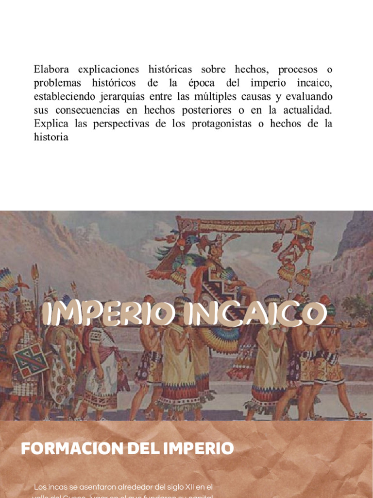 1.3. Imperio Incaico | PDF | Imperio Inca