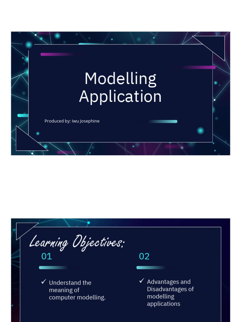 Modelling Applications (1) .Pptx1 | PDF | Computer Simulation | Simulation