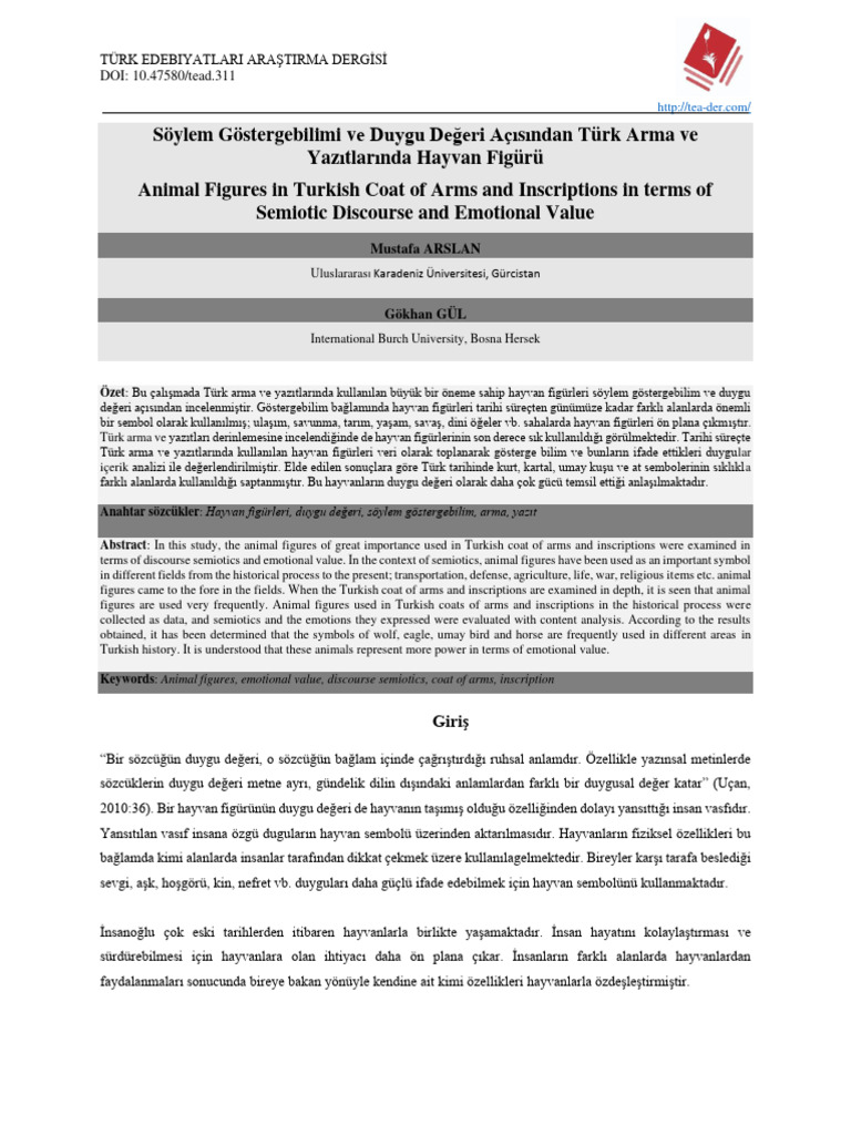 Soylem Gostergebilimi Ve Duygu Degeri Ac | PDF