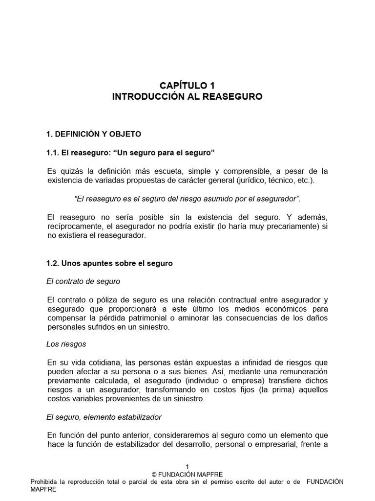 Modulo N°3 | PDF | Seguro | Reaseguro