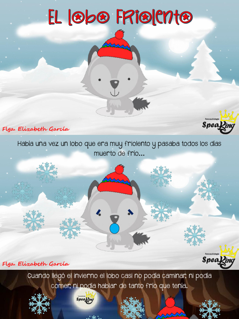 El lobo friolento y los conejitos | PDF