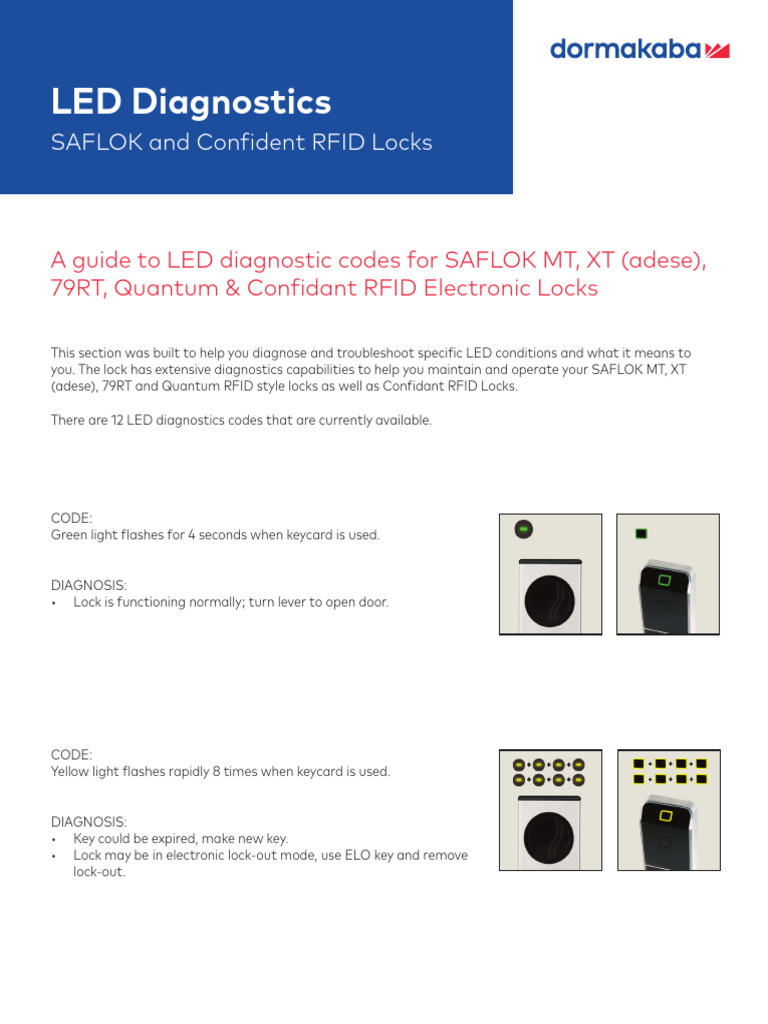 Led Diagnosis Guide 06 20 PDF | PDF | Security Technology | Security ...