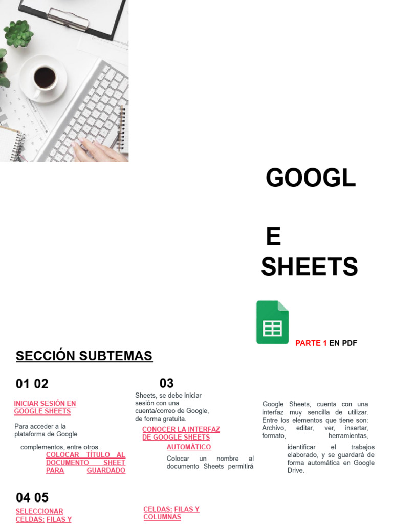 Manual Google Sheets para Docentes | PDF | Software web | Software