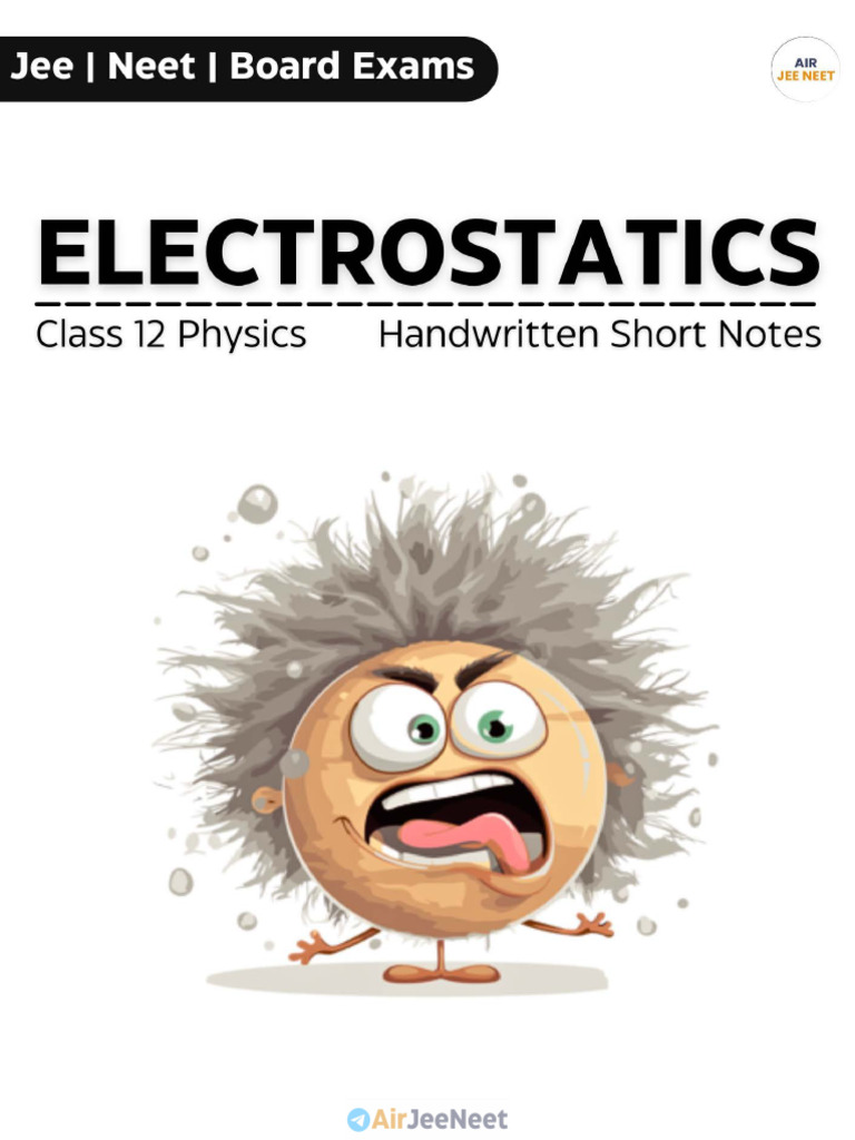 Electrostatics (EN) | PDF | Electrostatics | Materials Science