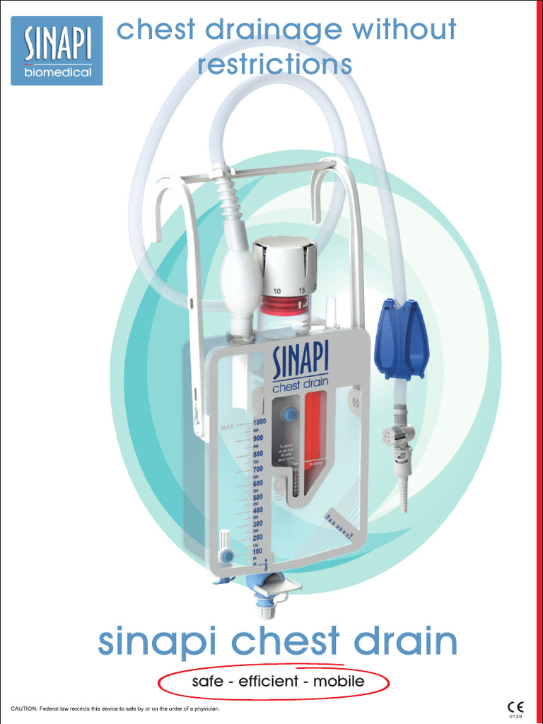 Sinapi Chest Drain Brochure-Nuveos | Download Free PDF | Respiratory ...