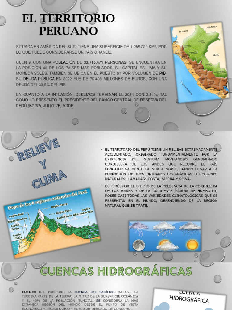 EL TERRITORIO PERUANO (2) Presentacion | PDF | Perú | Andes