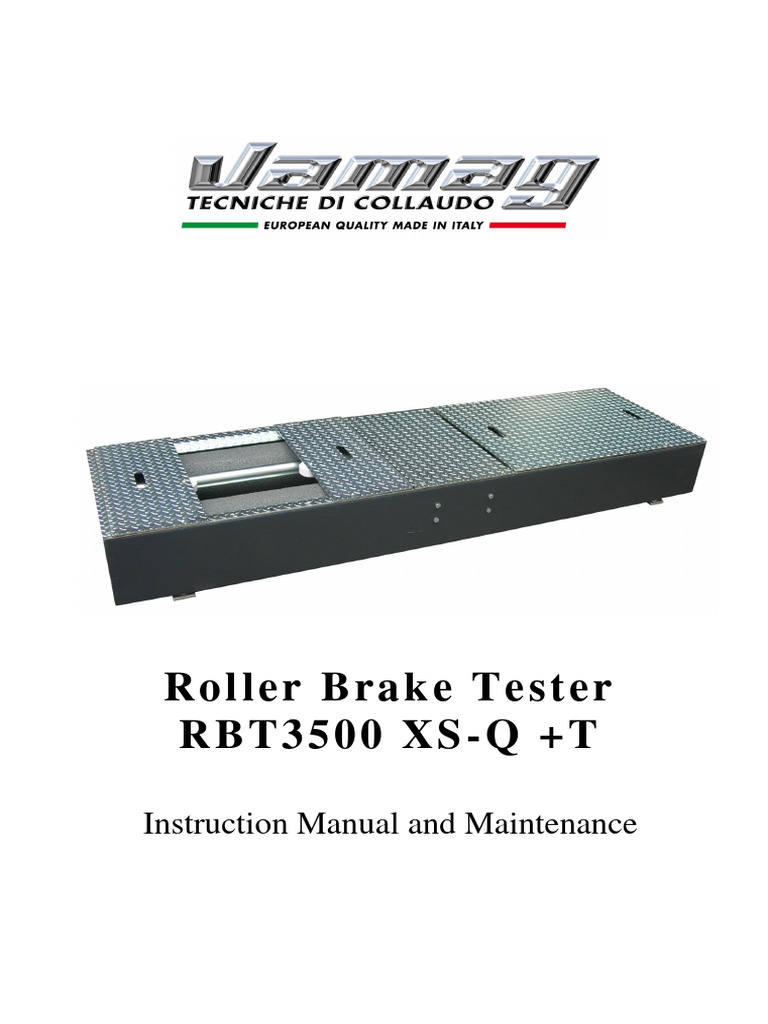 Instruction Manual and Maintenance 737 RBT3500 XS-Q Rev - 1A | PDF ...