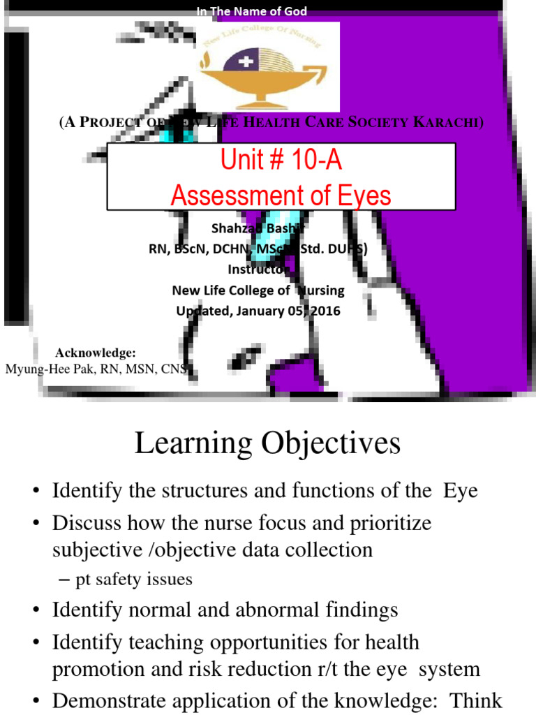 Eye Assessment | Download Free PDF | Human Eye | Visual Acuity
