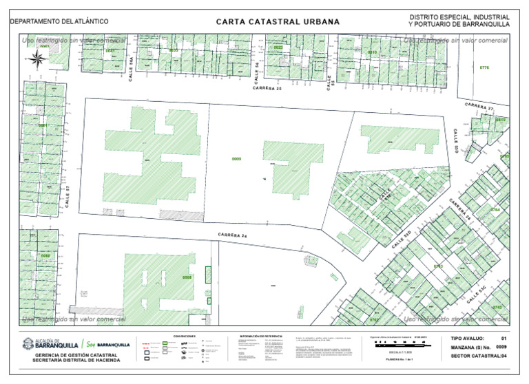 Carta Catastral Plancha | PDF
