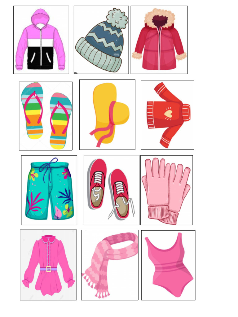 Laminas de Ropa Niño | PDF