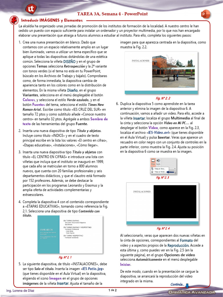 Tarea 3A - PowerPoint | PDF | Microsoft PowerPoint | Informática