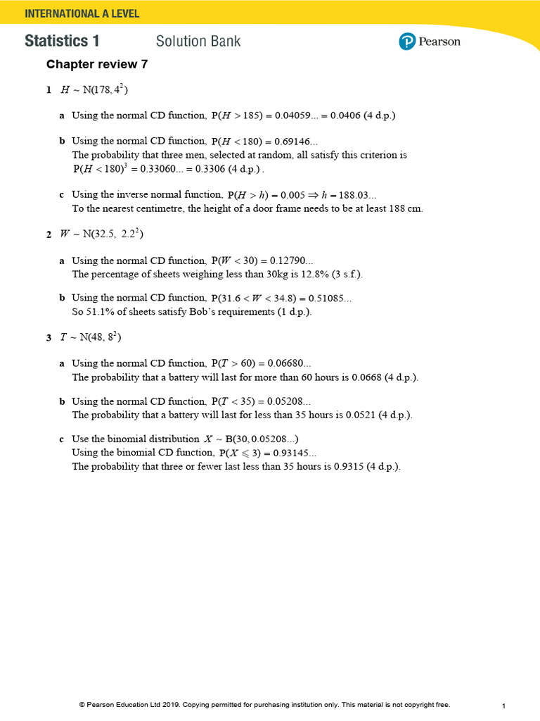 downloadMathsA-levelS1Solutionbank-EdexcelChapter-7S1 - Chapter20Review207.pdf 2 | PDF