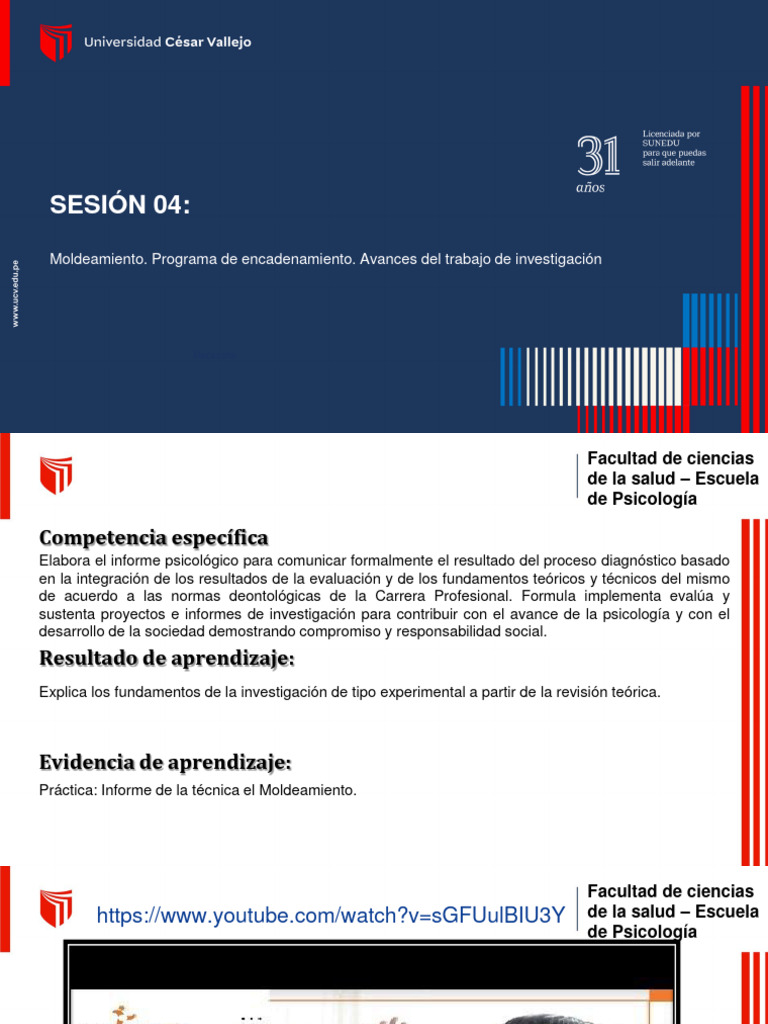 Sesión #4 | PDF | Sicología | Reforzamiento
