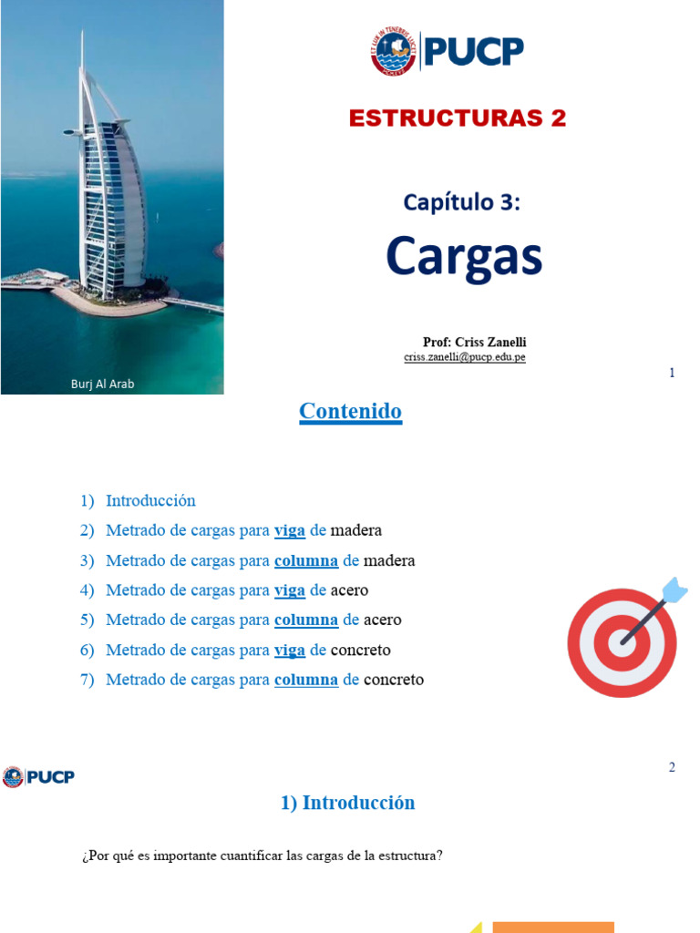 C4 - CAP3 - Cargas v2 | PDF | Columna | Mecánica de sólidos