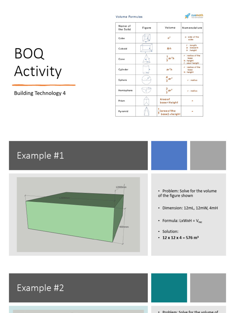 Exercise 3 - Solid Mensuration | PDF