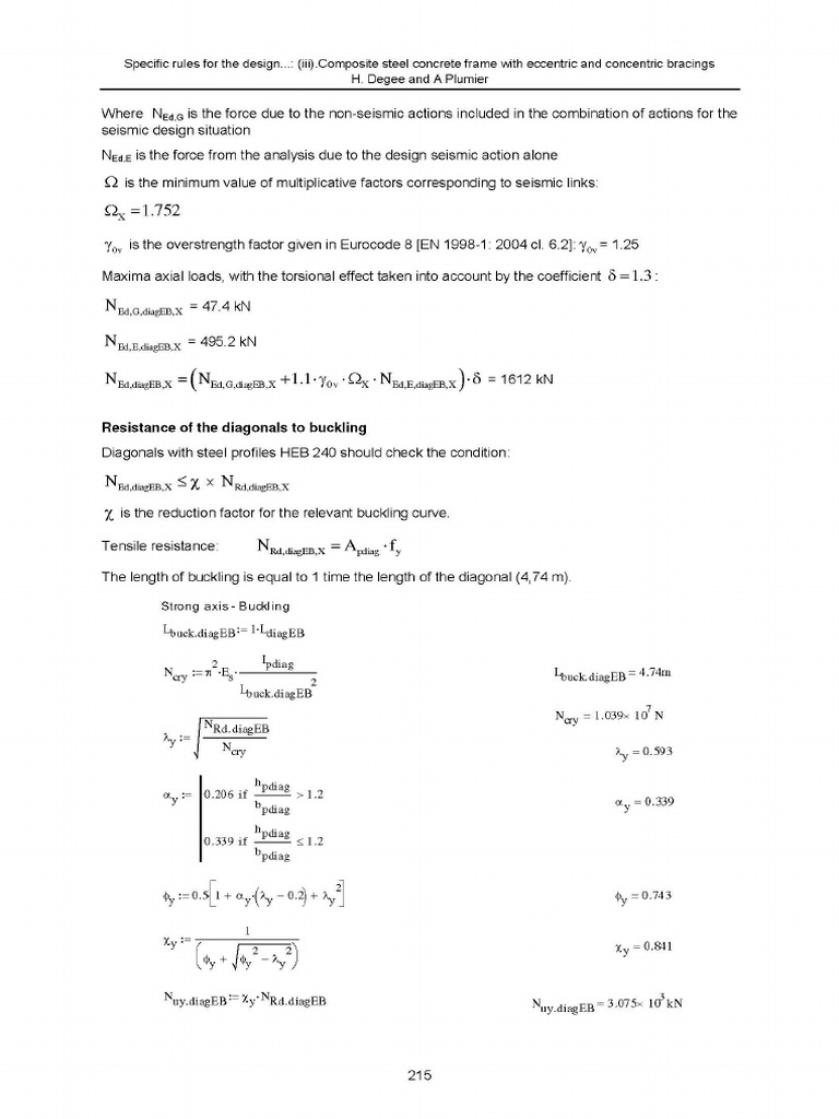 Eurocode 8 Seismic Design of Buildings W Page 229 | PDF