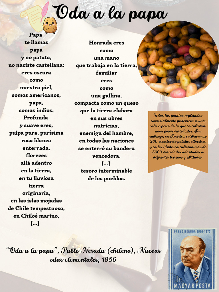 Oda A La Papa | PDF