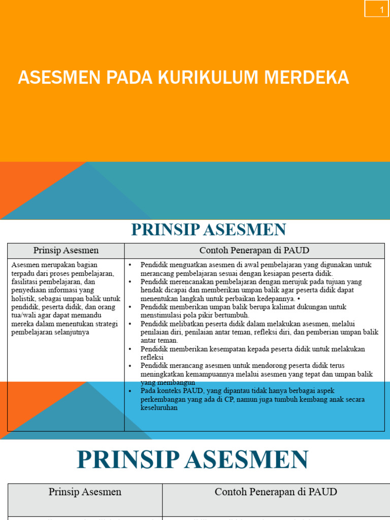 Asesmen Kurikulum Merdeka di PAUD | PDF