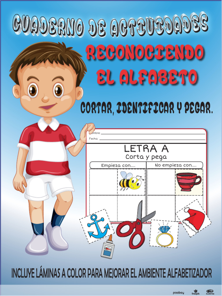 Cuaderno de Actividades Alfabeto | PDF