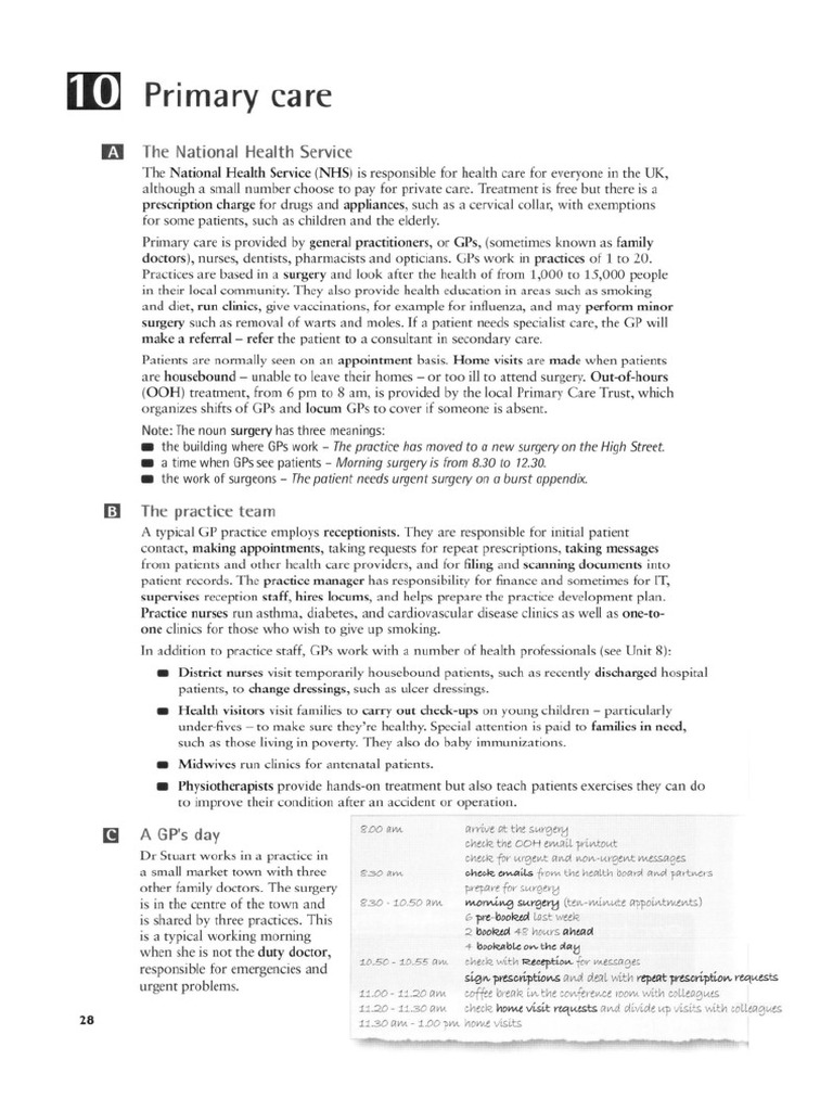 10 Primary Care | PDF