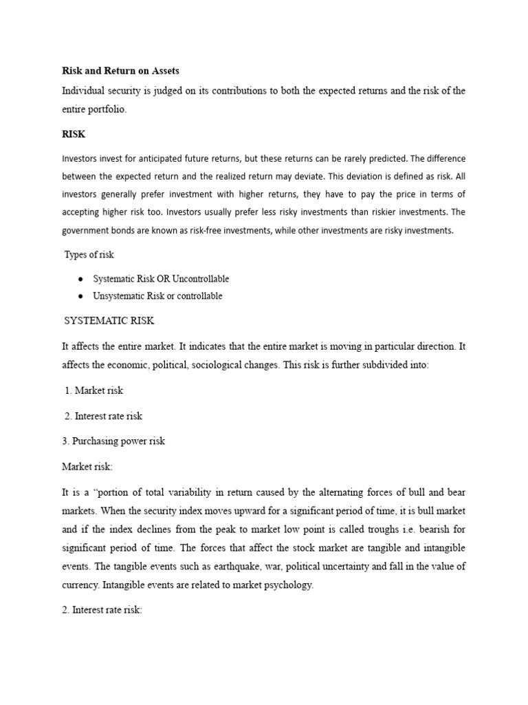 Lec 2 Financial Economics | PDF | Cost Of Living | Investing