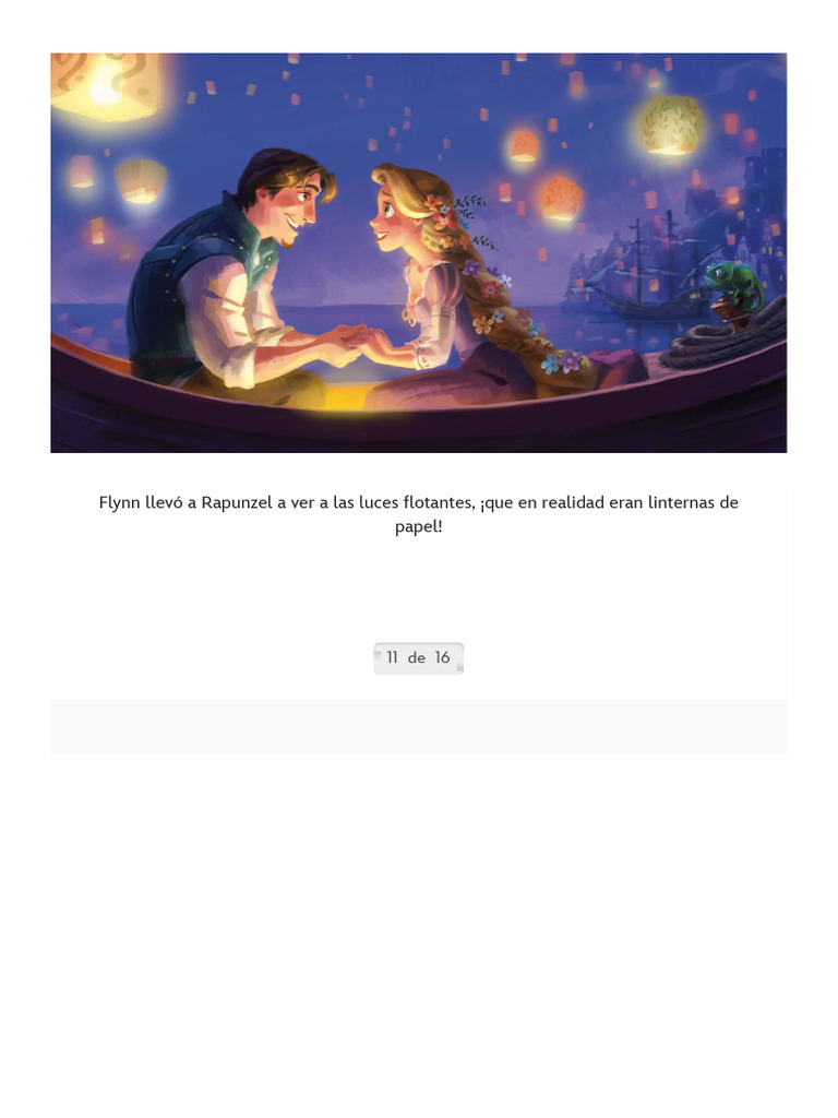 Cuentos de Princesas - La Historia de Rapunzel - Disney ¡Ajá! | PDF