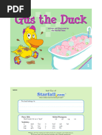 Short U Phonics Story: Patty and Gus | PDF