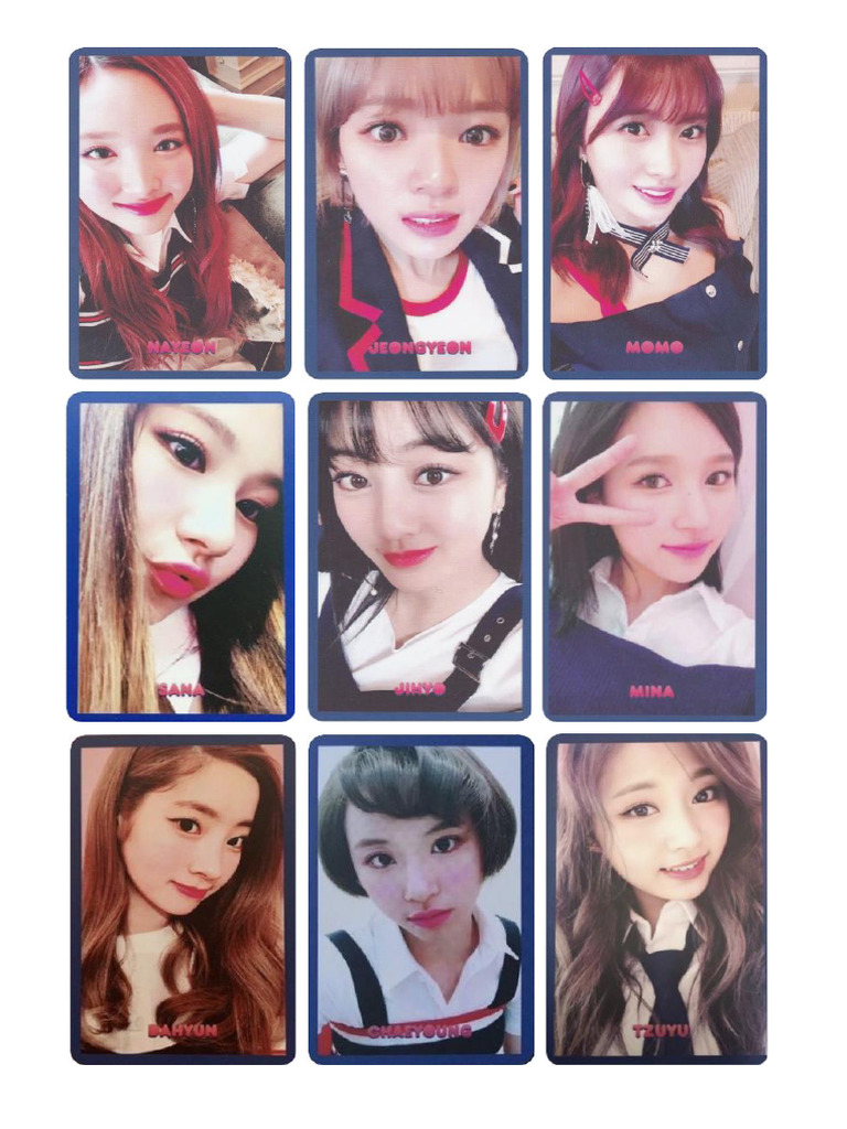 Twice Signal Photocards | PDF