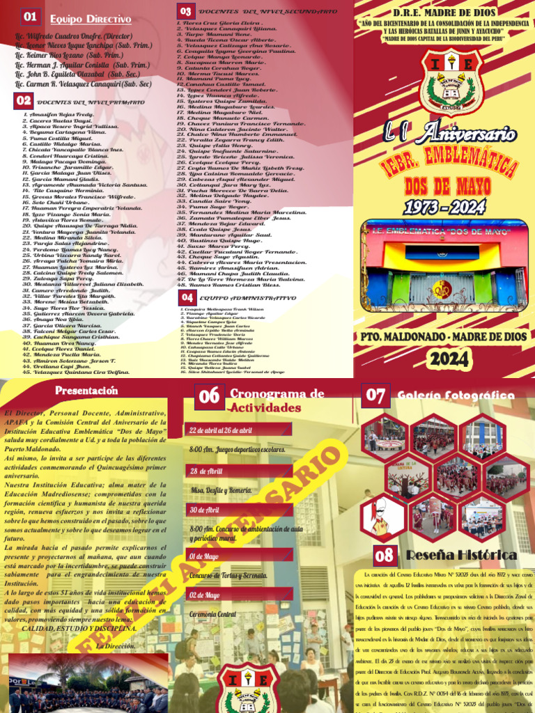 Triptico 2024 DDM | PDF