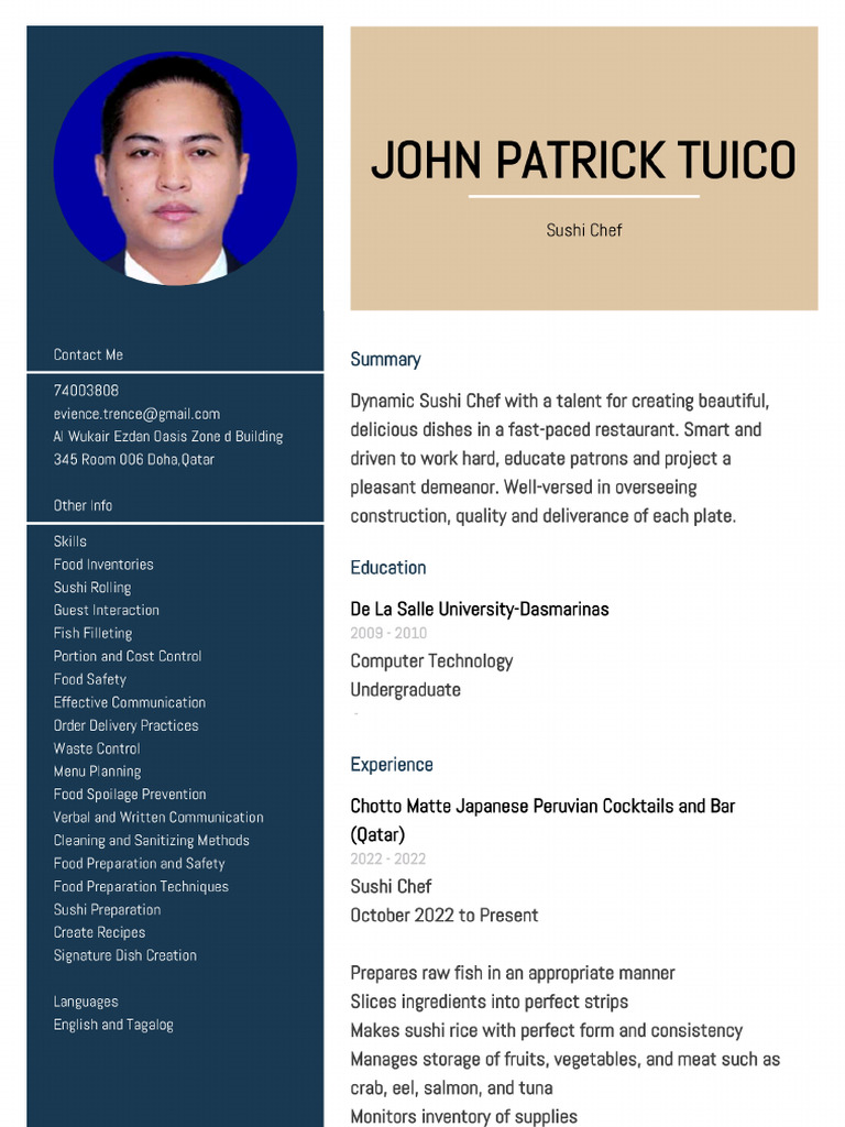 My CV and Requirement DOCUMENTS | PDF