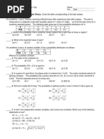 AP Statistics Chapter 7 Test | PDF
