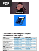 List of Physics Mnemonics | PDF | Physical Quantities | Force