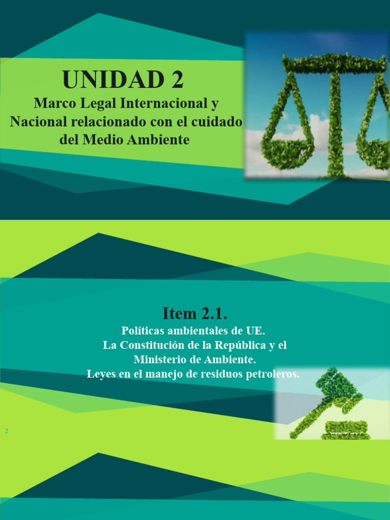 Unidad 2 Item 2.1 - 2-2 | PDF | Entorno natural | Organización ...