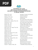 UWI Academic Calender 2024.2025 | PDF | Vocational Education ...