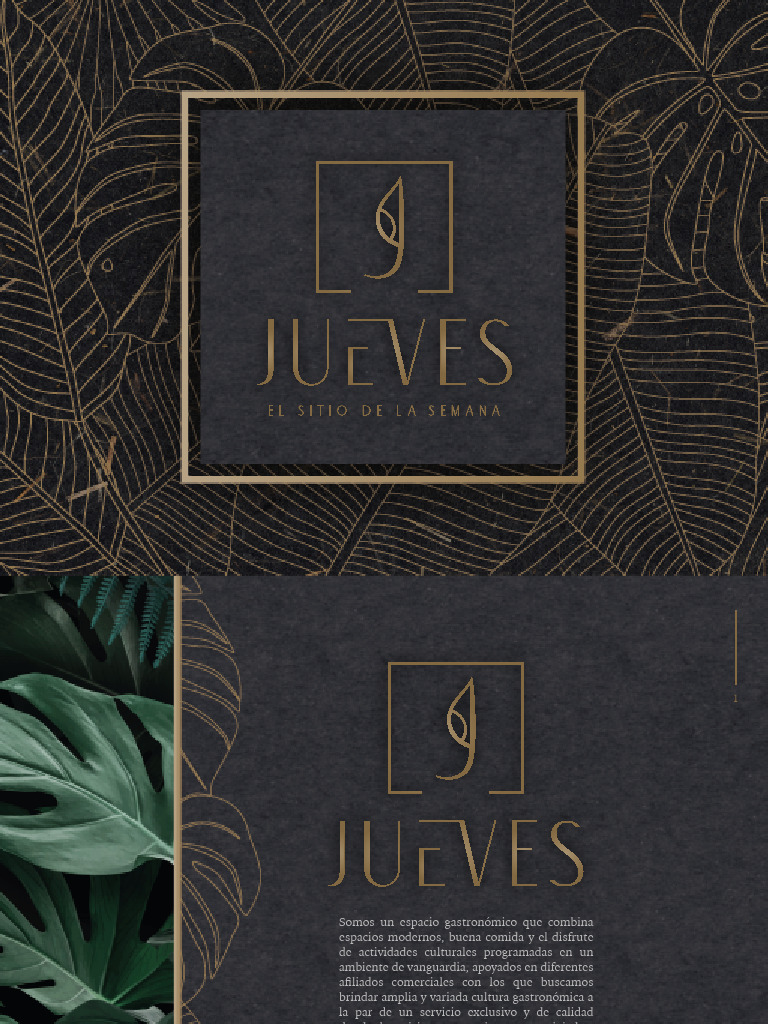 JUEVES - Brochure Informativo | PDF